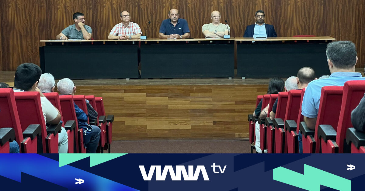 Sport Clube Vianense SAD apresentou “o sonho de todos os clubes” | Viana TV