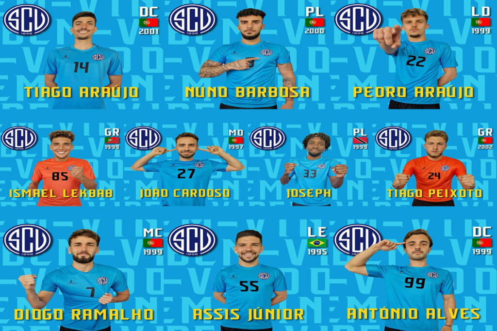 SC Vianense SAD apresenta 10 caras novas para “ataque” à Liga 3 | Viana TV
