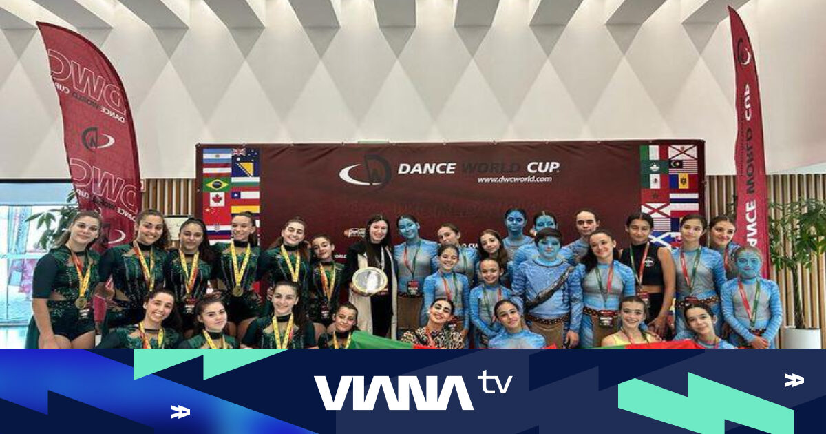 Flash Li Dance School soma medalhas no Dance World Cup | Viana TV