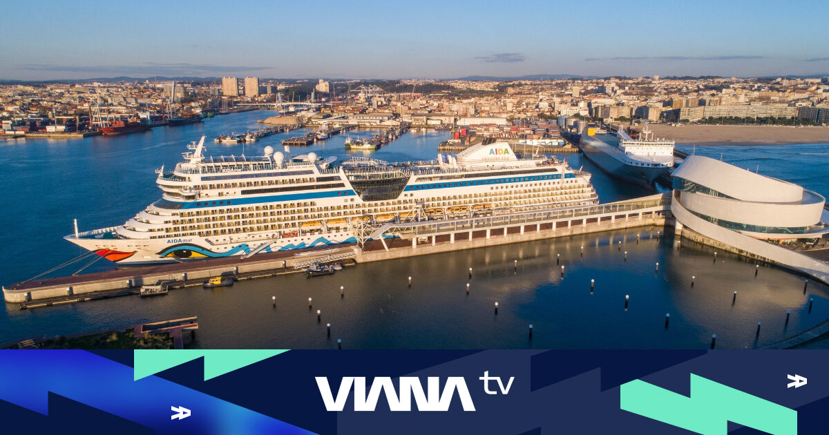 Porto de Leixões recebeu, em 2023, 116 navios de cruzeiro | Viana TV