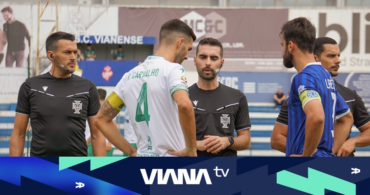 Vianense soma primeira vitória no Campeonato de Portugal com golo ...